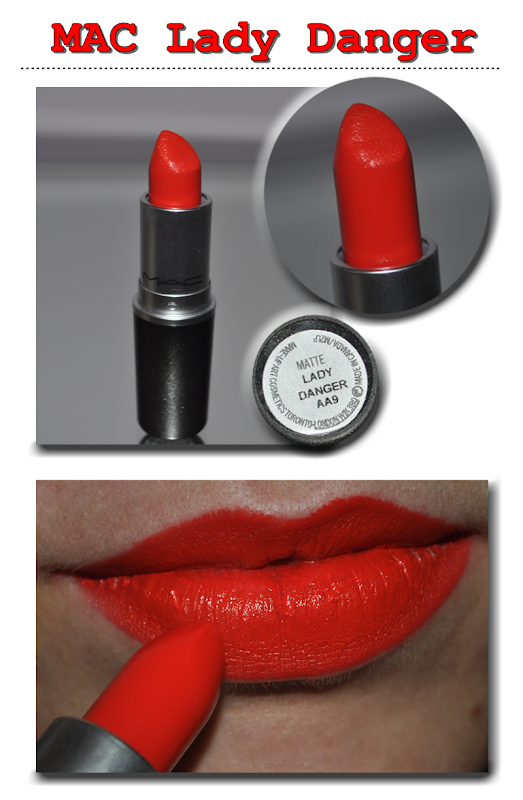 BRUNAMARX.COM: Review: Batom MAC Lady Danger
